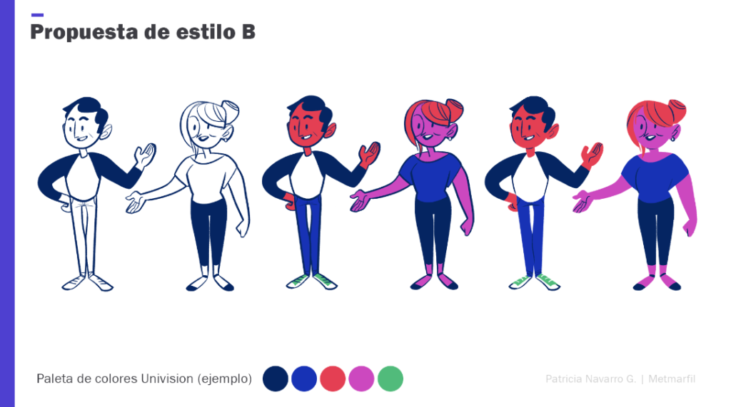 Character Design | Infographics – Patricia Navarro | Illustration